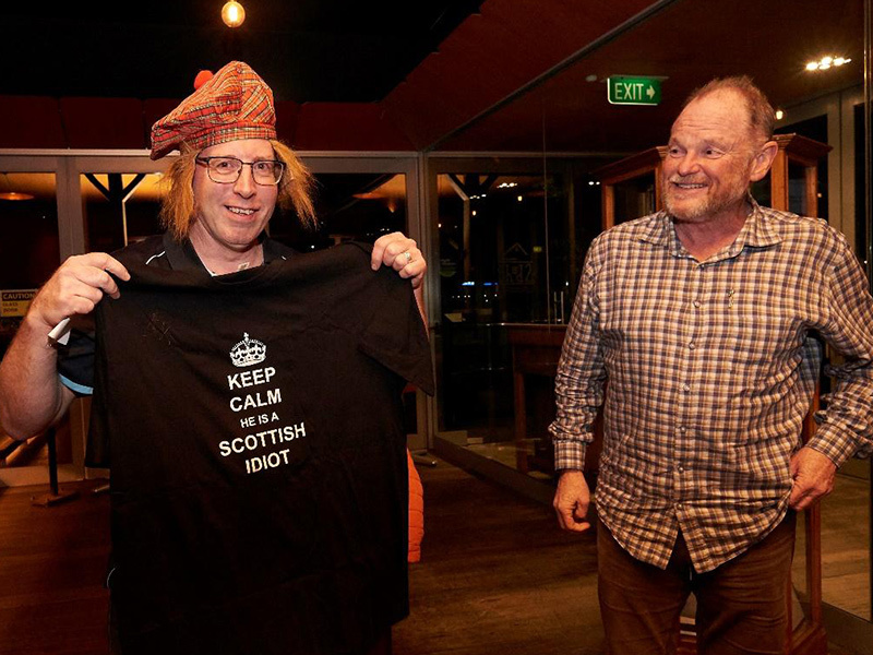 NZ IDIOTS Award | WIOG Idiots award for services to the group