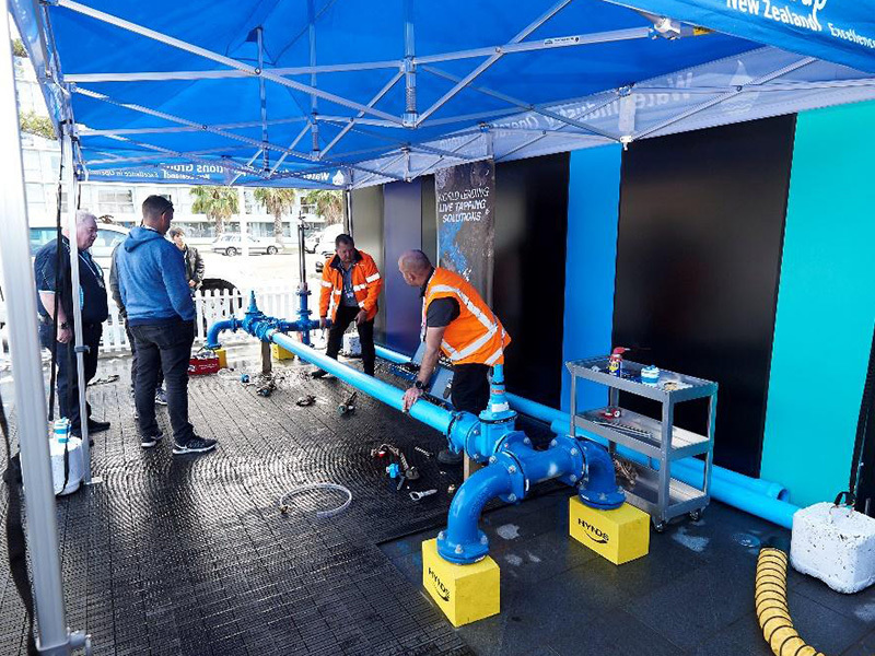 National Live Water Tapping Competition NZ - WIOG Live Tapping